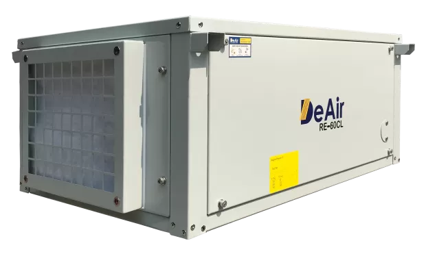 DeAir.RE-60CL: Máy Hút Ẩm Âm Trần Êm Ái & Sang Trọng